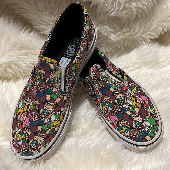 Vans | Shoes | Vans Off The Wall Nintendo X Slip On Shoes | Poshmark